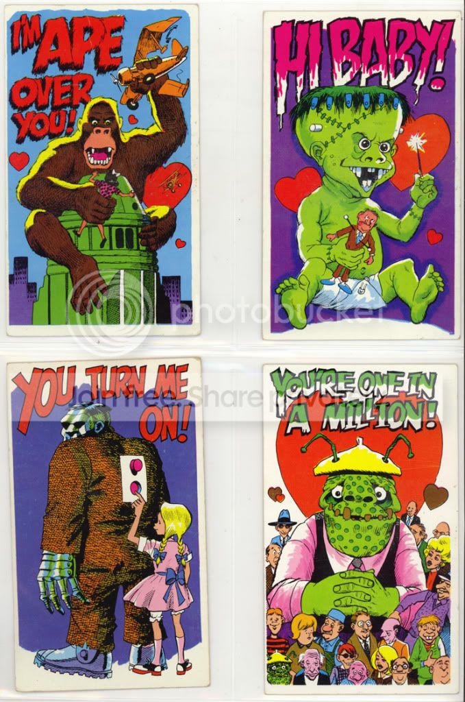 1960's Monster Cards for sale - MOVING TO EBAY Sunday