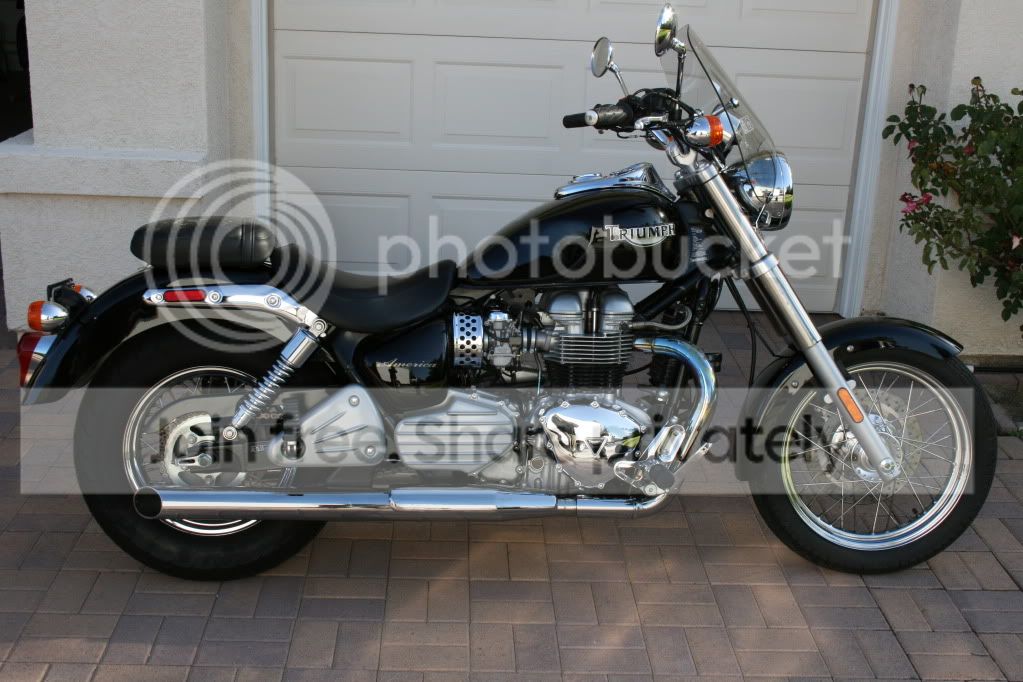 Cafe Americana: custom 04 America pics | Triumph Rat Motorcycle Forums